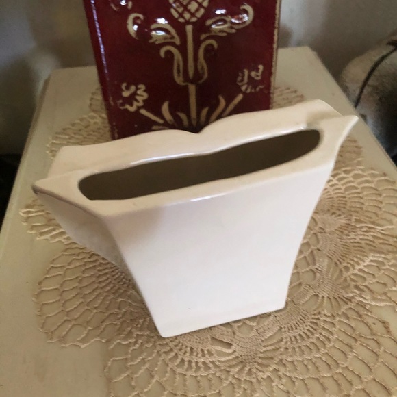 Vintage | Accents | Vintage Ceramic 25th Anniversary Open Book Planter ...